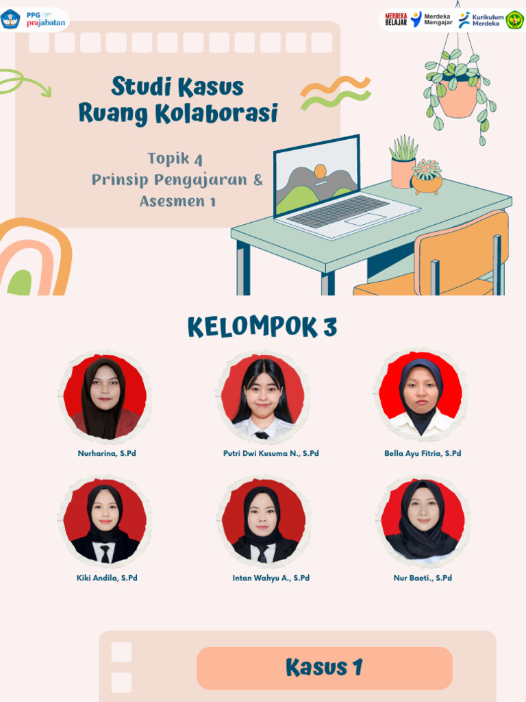 Topik 4 Ruang Kolaborasi (Kelompok 3) - Prinsip Pengajaran Dan Asesmen I | PDF