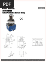 Skru Push Button Data Sheet | PDF | Amplifier | Switch
