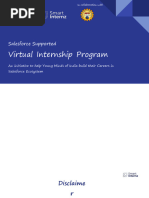 SmartInternz Virtual Internship Guide | PDF | Mentorship | Artificial ...