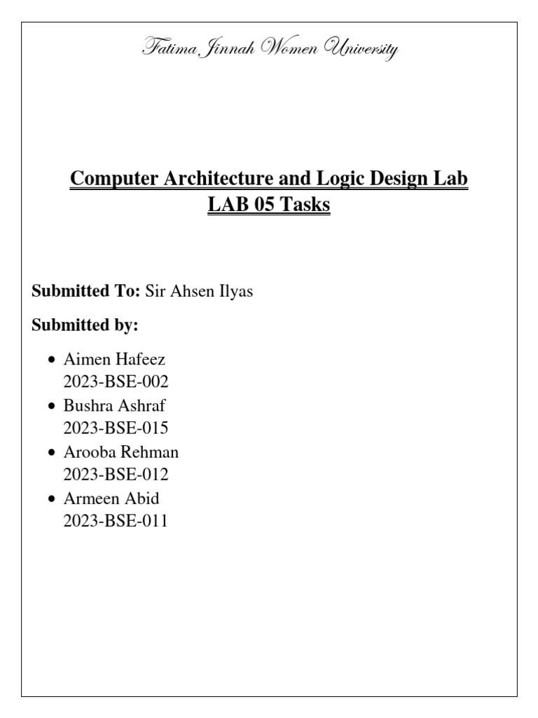 Lab 5 Cald | PDF | Logic Gate | Boolean Algebra Lab 5 Cald | PDF | Logic Gate | Boolean Algebra