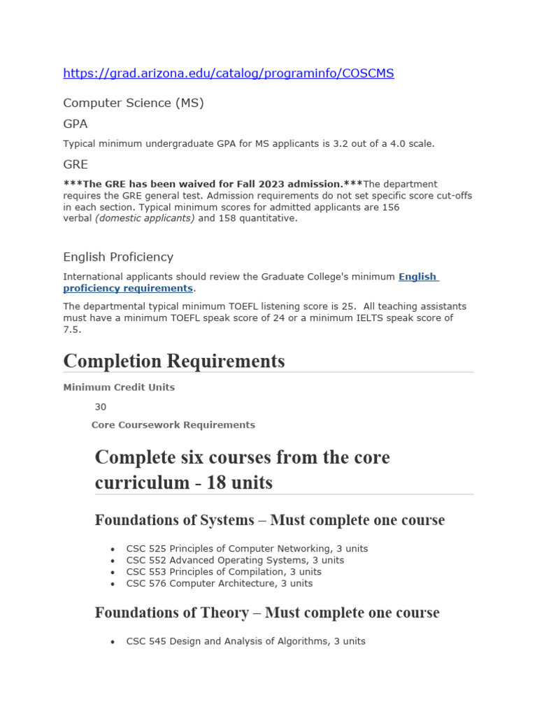 The University of Arizona | PDF | Graduate Record Examinations ...