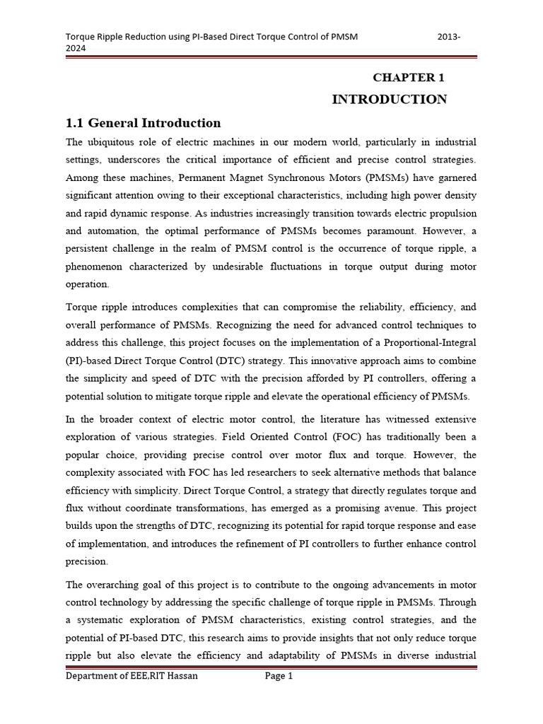 Report Final | PDF | Power Inverter | Electric Motor