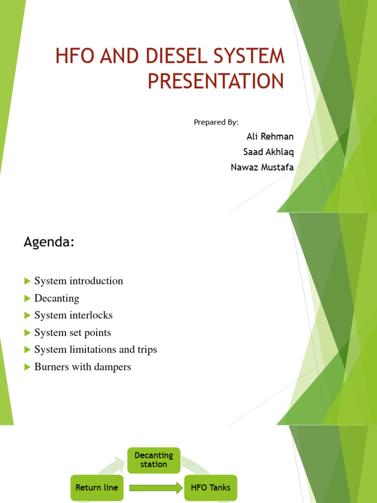 HFO Unloading and Pumping System Overview | PDF | Fuel Oil | Pump
