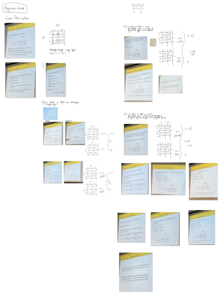 Bayesian Games | PDF