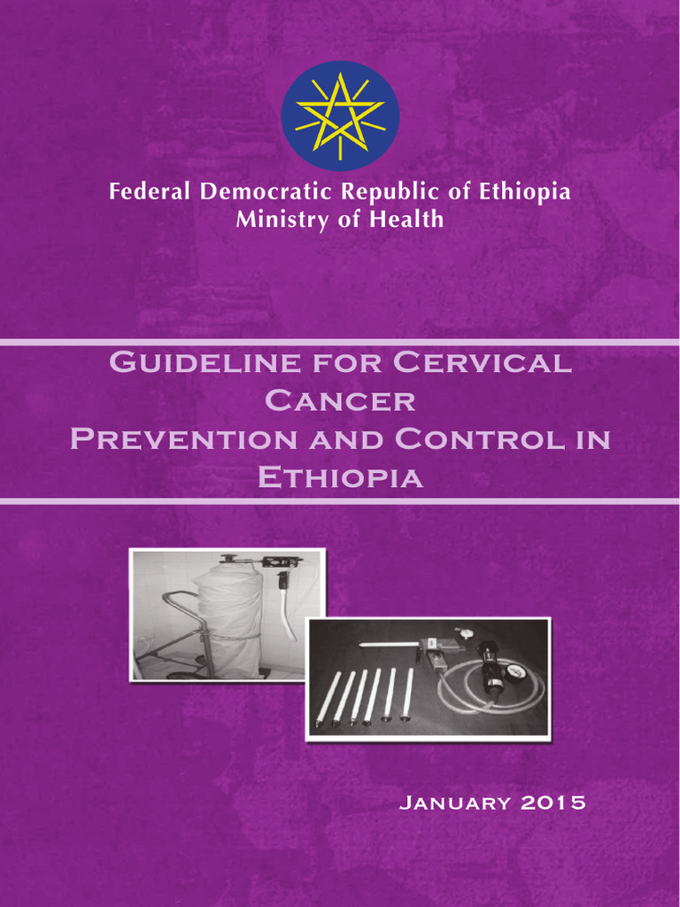 Guideline Eth Final Cervical Cancer YG | PDF | Preventive Healthcare | Cervical Cancer