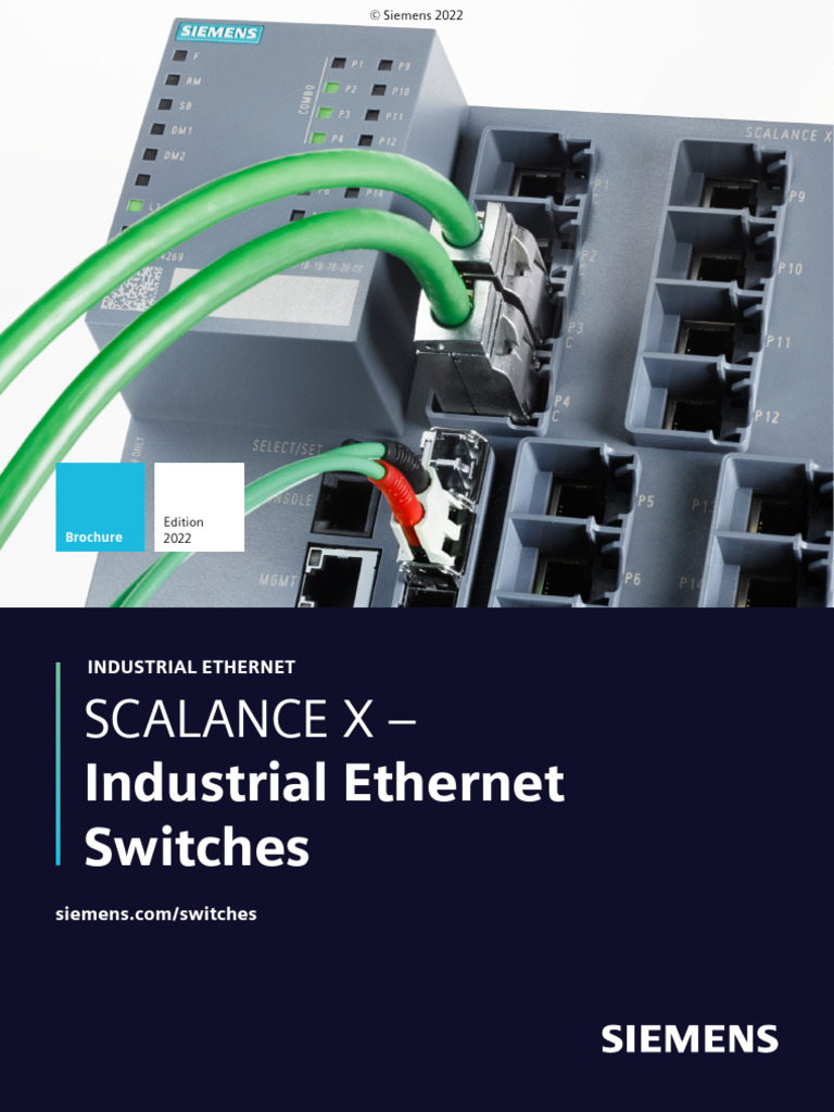 8.2. Siemens Scalance - IE - Switches - en | PDF | Computer Network ...
