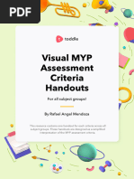 MYP Subject Criteria and Grade Boundaries | PDF | Science | Scientific ...