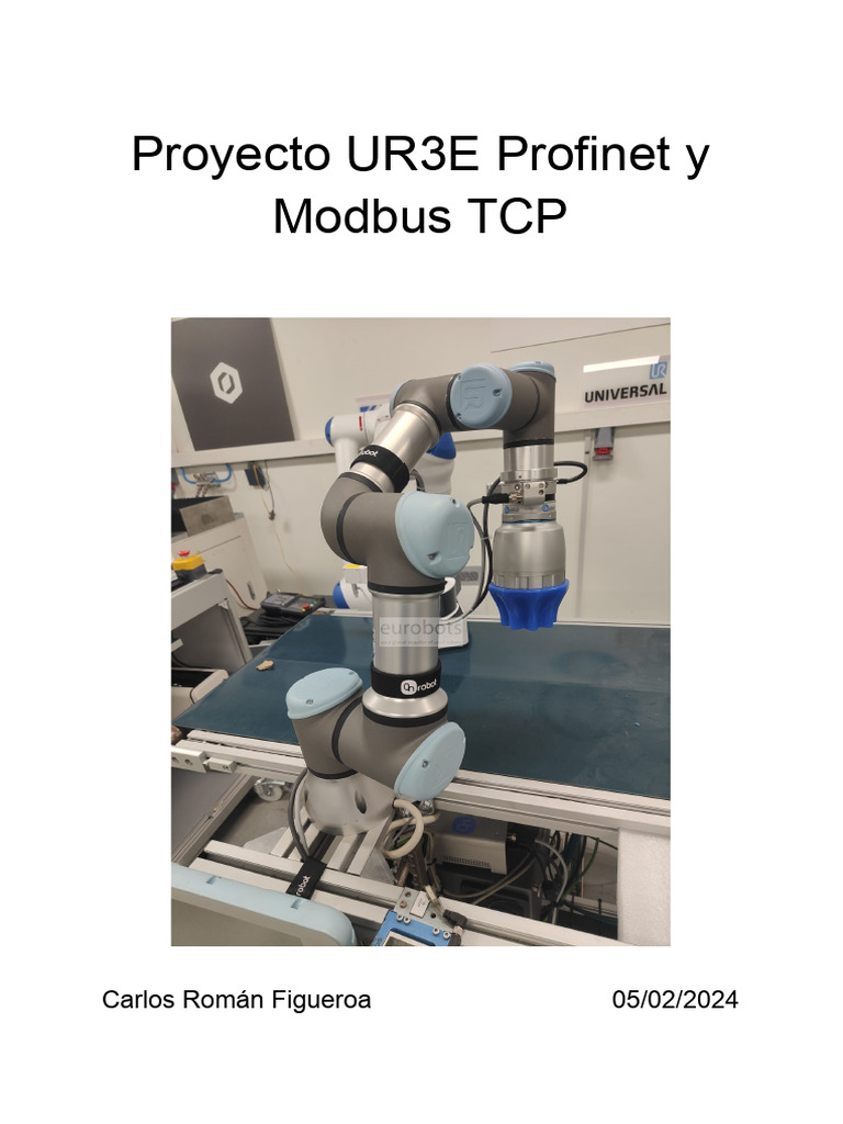 Proyecto Pick and Place Con Profinet y Modbus TCP | PDF | Protocolo de Control de Transmisión ...