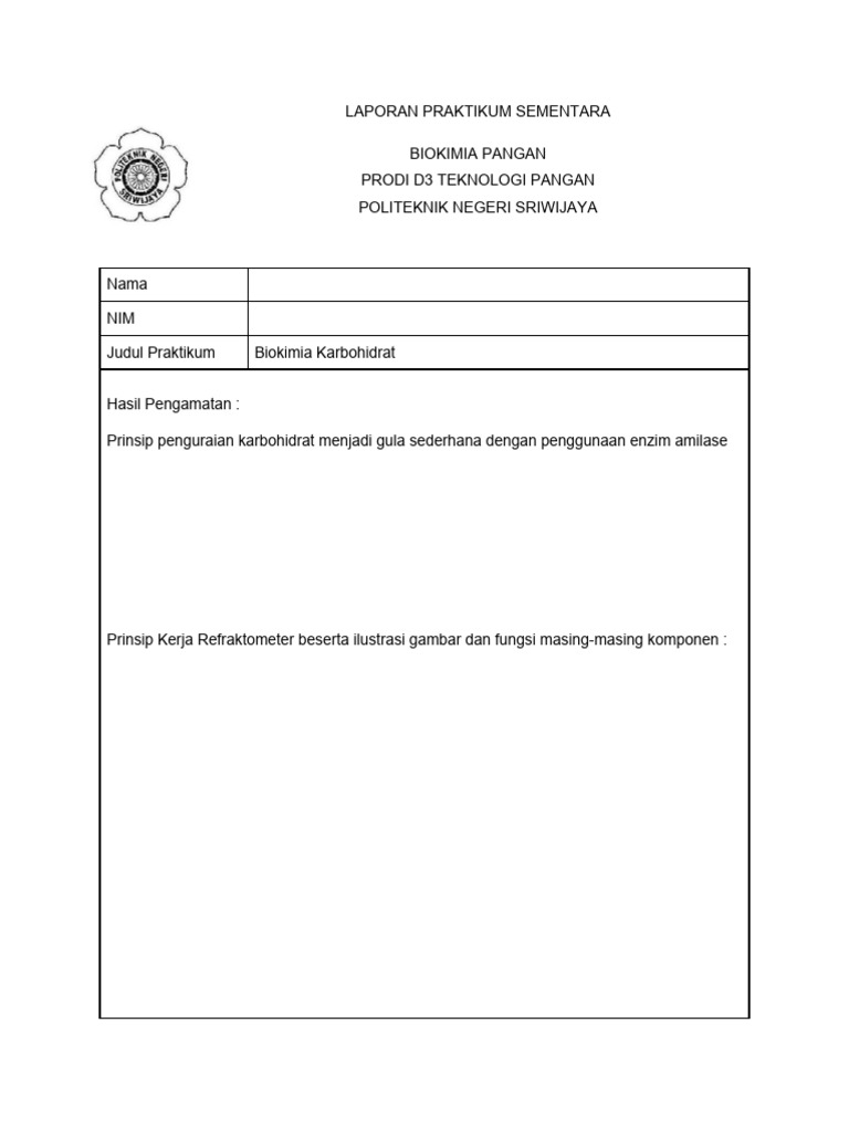 Praktikum Biokimia Karbohidrat | PDF | Kesehatan Holistik | Sains ...