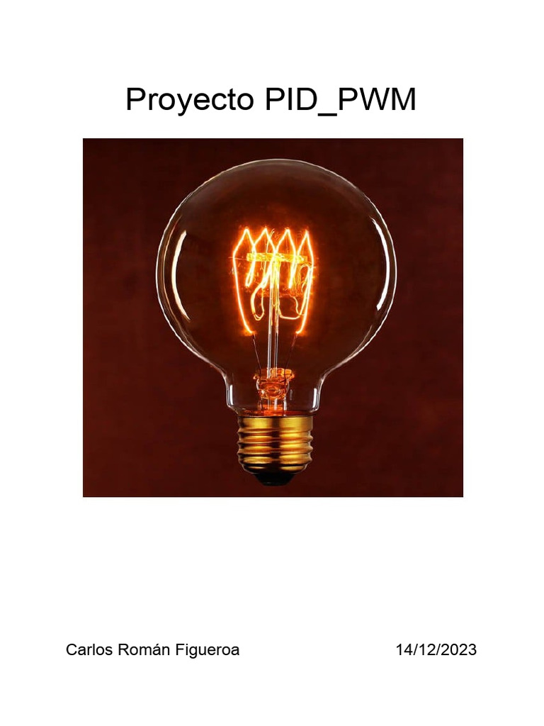 Practica 5 PID - PWM | PDF | Ingenieria Eléctrica