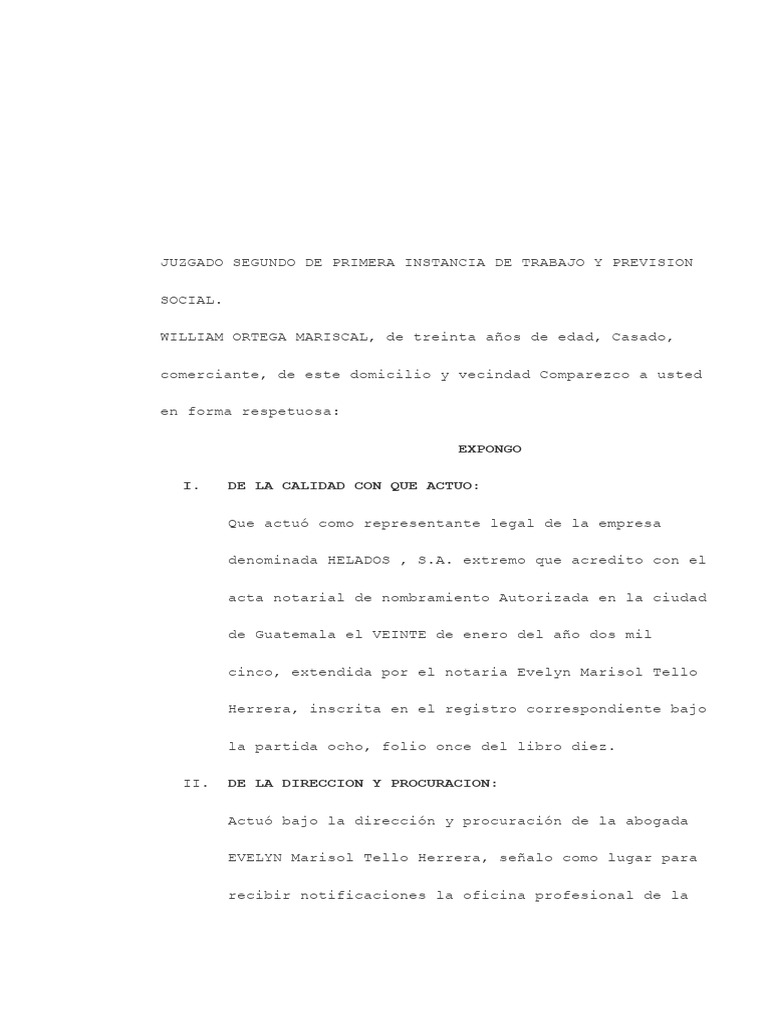 Demanda Negativa (2) (30506) | PDF | Demanda judicial | Justicia