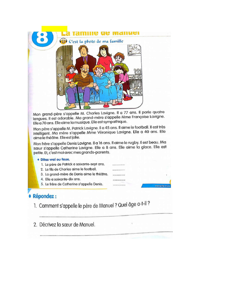 Comprehension Ecrite | PDF