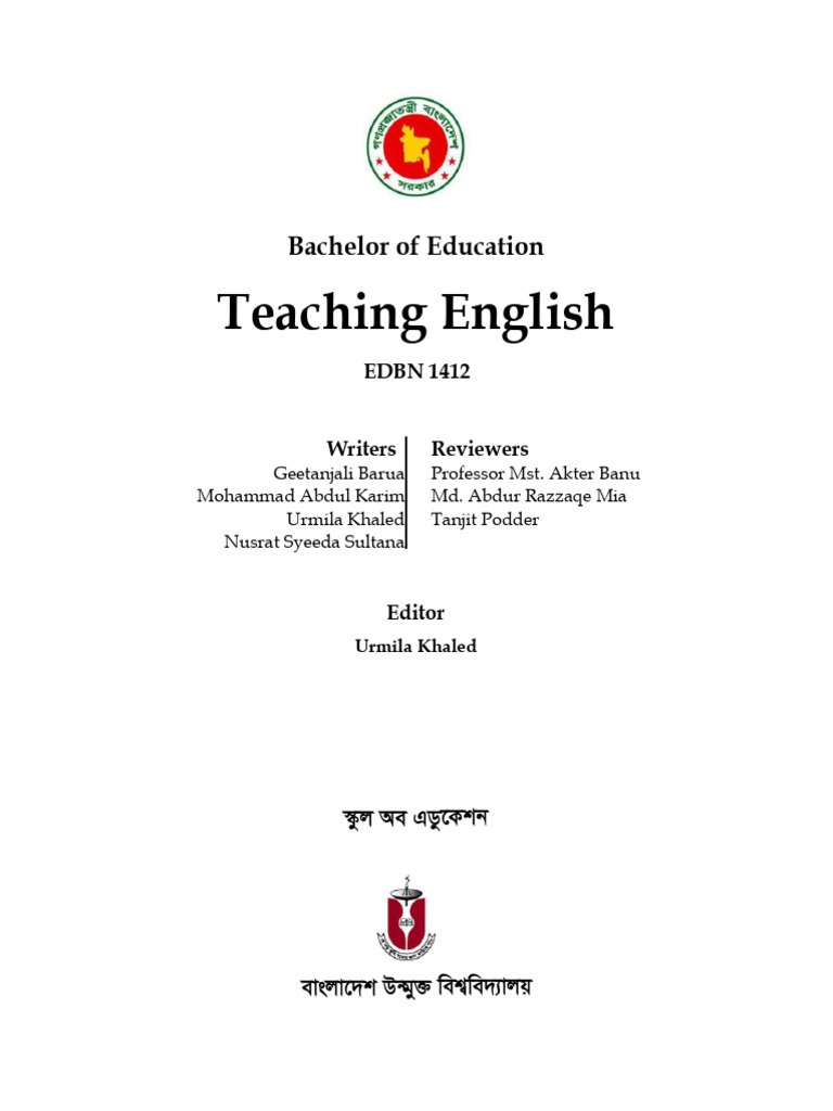 Edbn 1412 | PDF | English Language | Speech