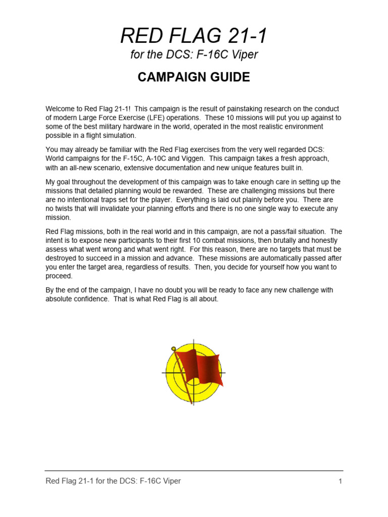Campaign Guide Red Flag | PDF | Military Science | Military