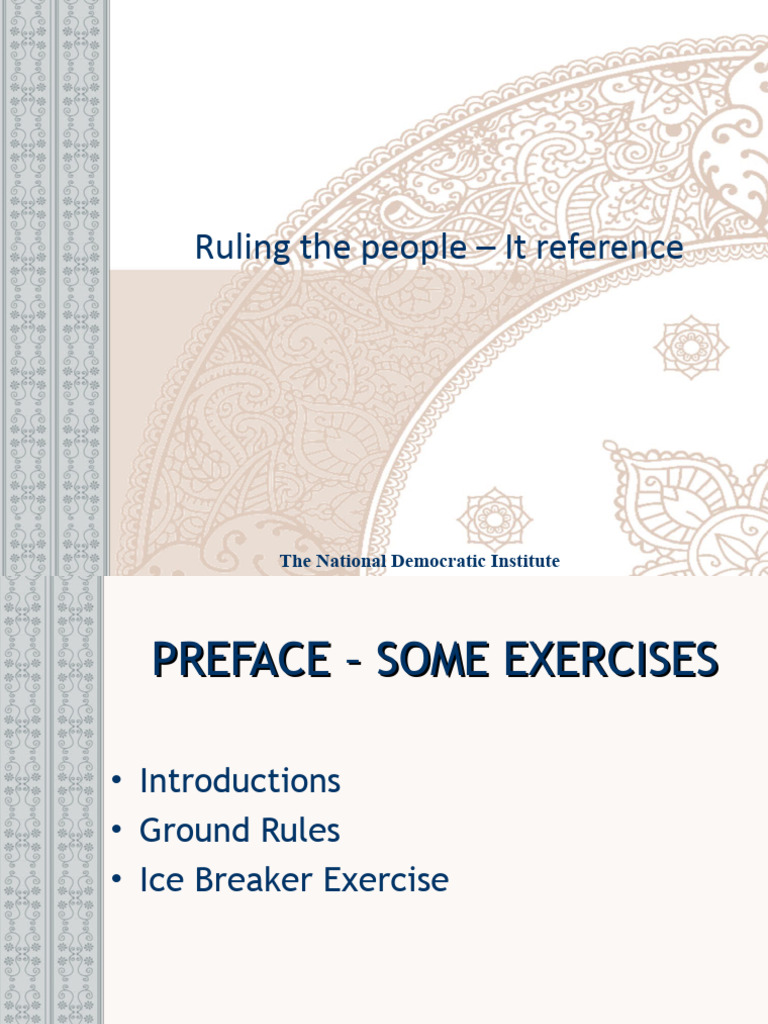 Ruling The People - Its Reference | PDF | Democracy | Political Ideologies
