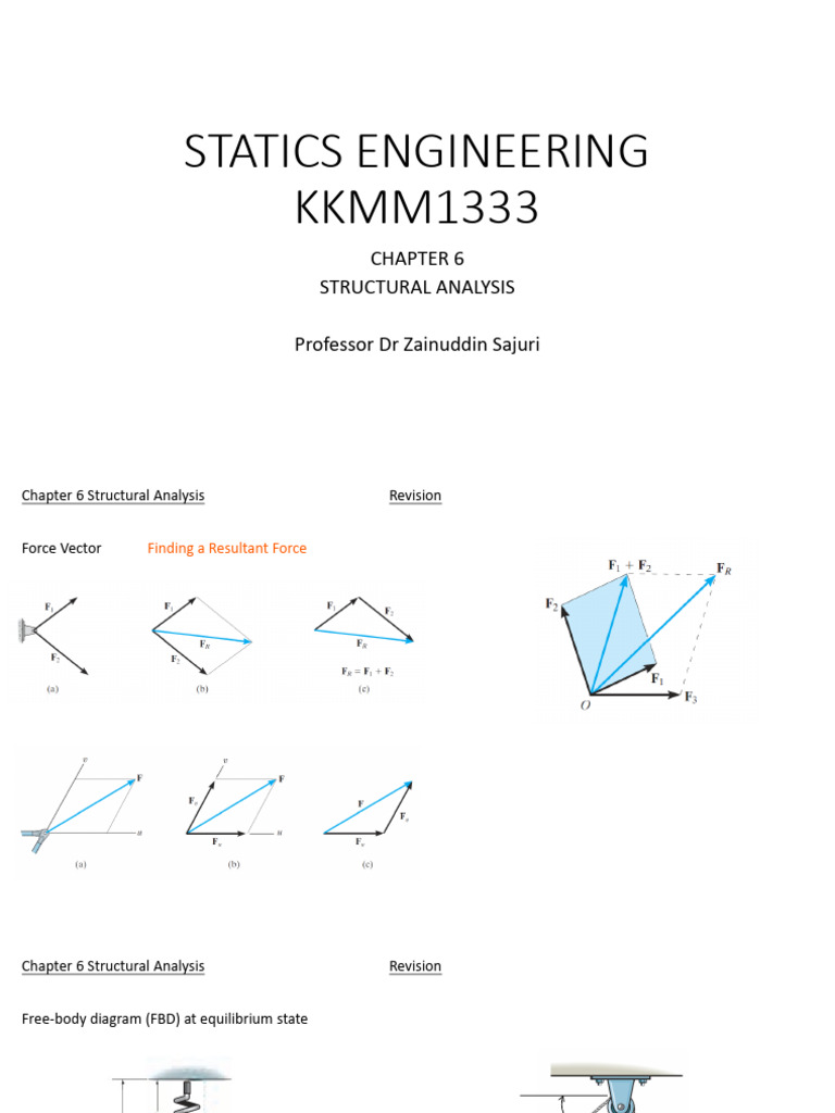 Chapter 6 - Student | PDF | Structural Analysis | Truss