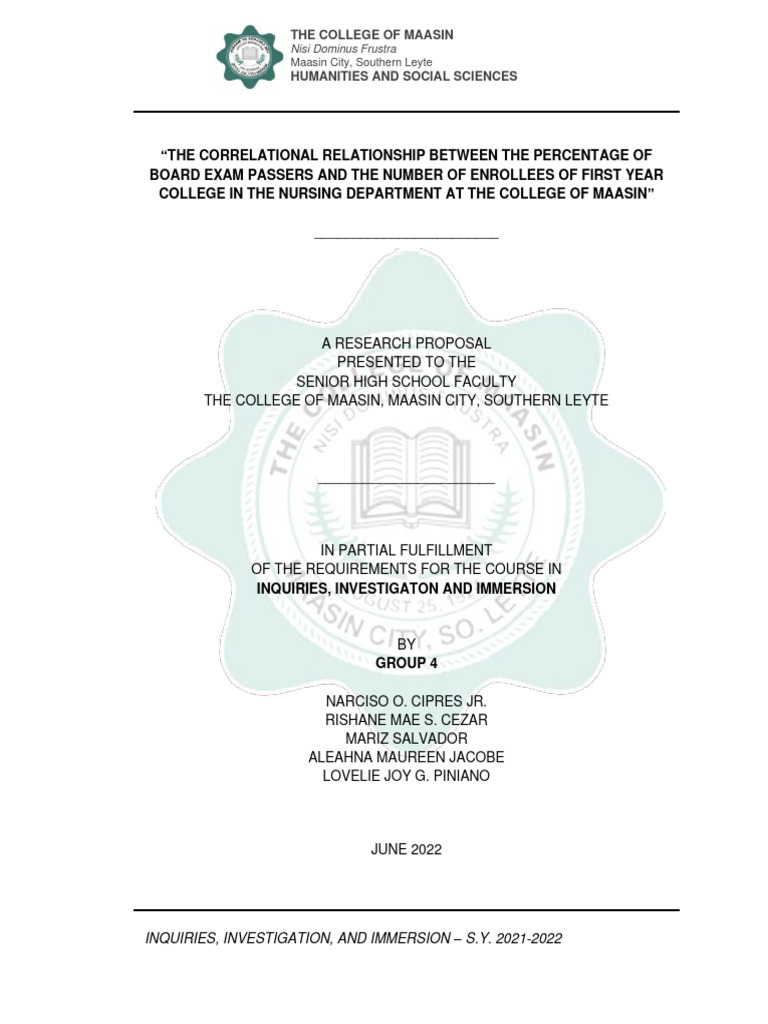 Group 4 Final File For Research Defense | PDF | Nursing | Questionnaire