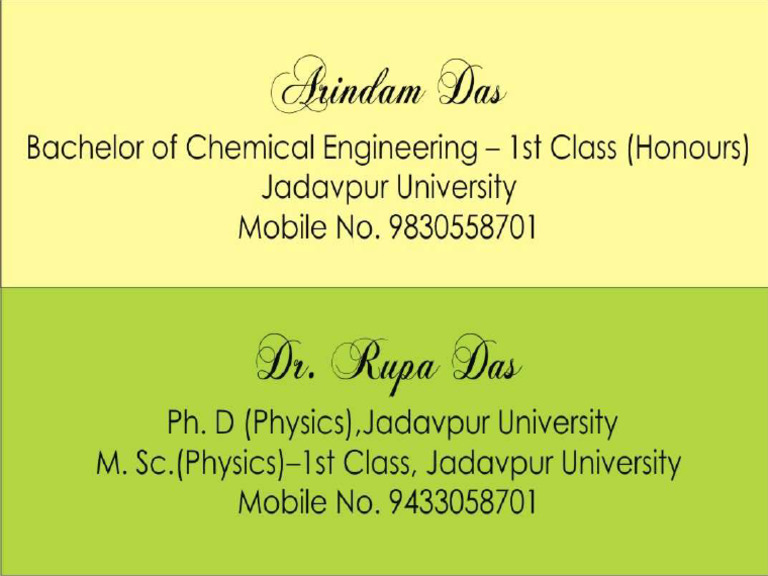 Visiting Card | PDF