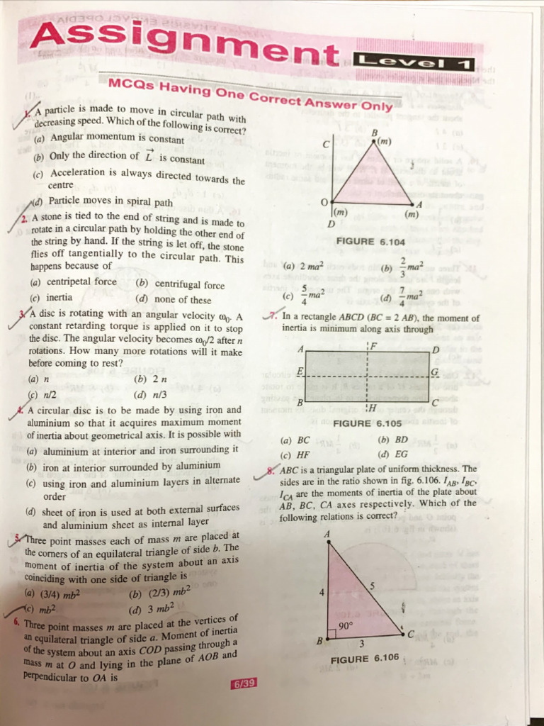 Rotational Mechanics | PDF