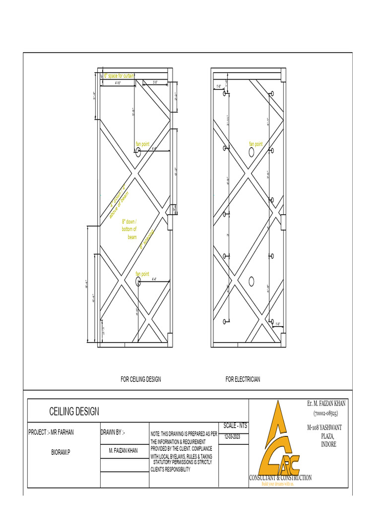 Ceiling Design | PDF