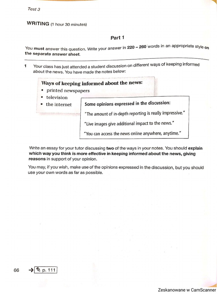 CAE Mock March 2023 Writing and Listening | PDF
