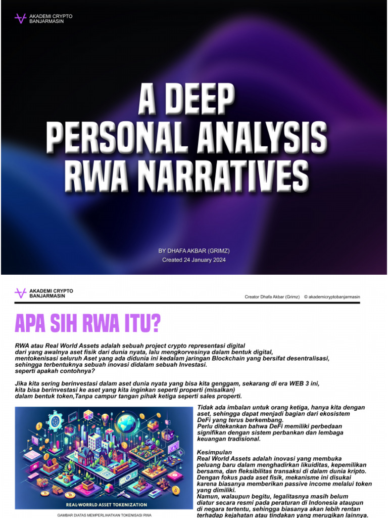 A Deep Personal Analysis Rwa Narratives | PDF