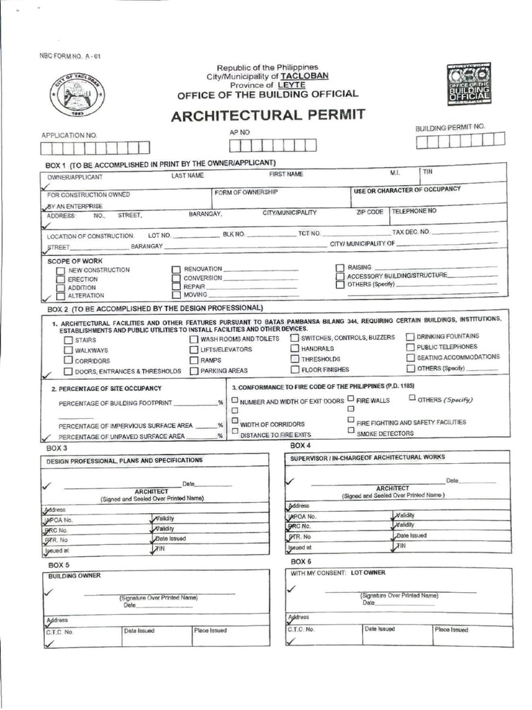 Architectural Permit | PDF