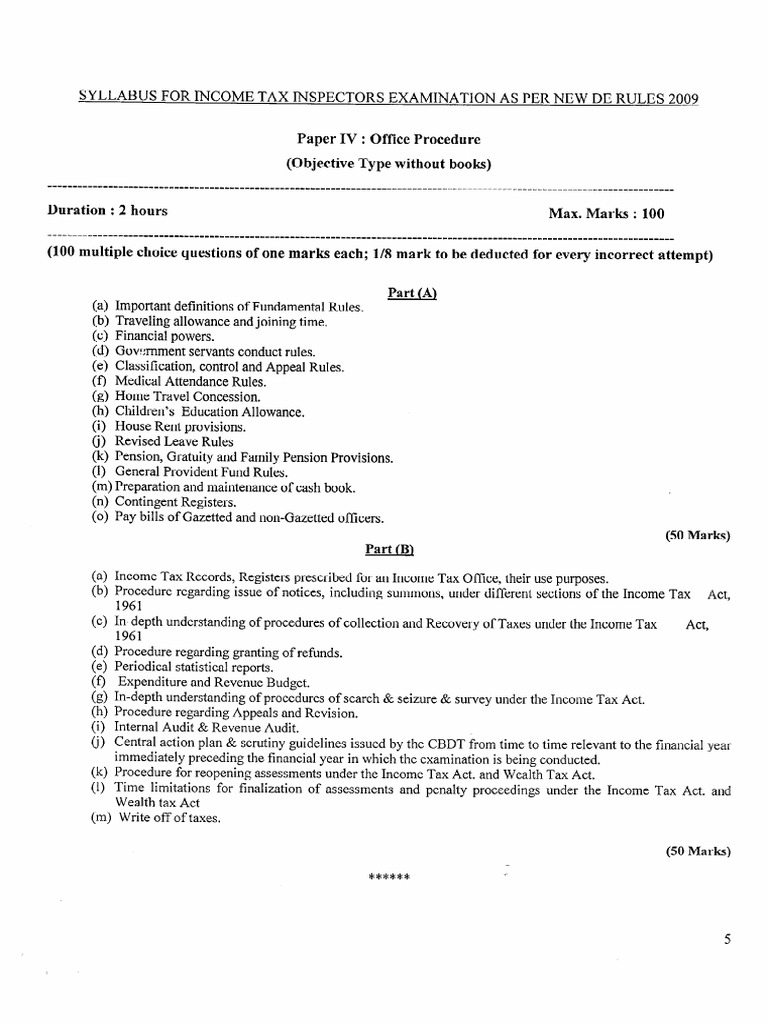 ITI P-4 Syllabus | PDF