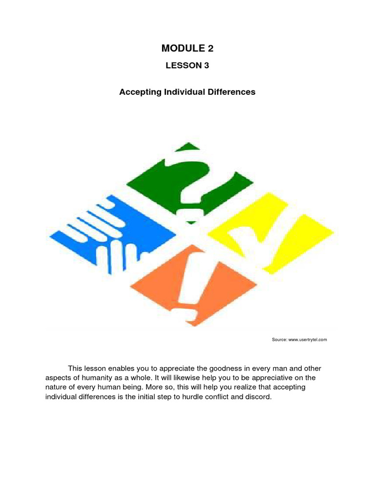 Module-2-Lesson-3-Accepting-Individual-Differences-1 | PDF | Claude Frollo | Quasimodo