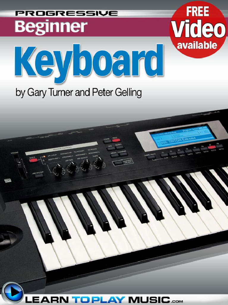 Keyboard Lessons for Beginners | PDF | Clef | Chord (Music)