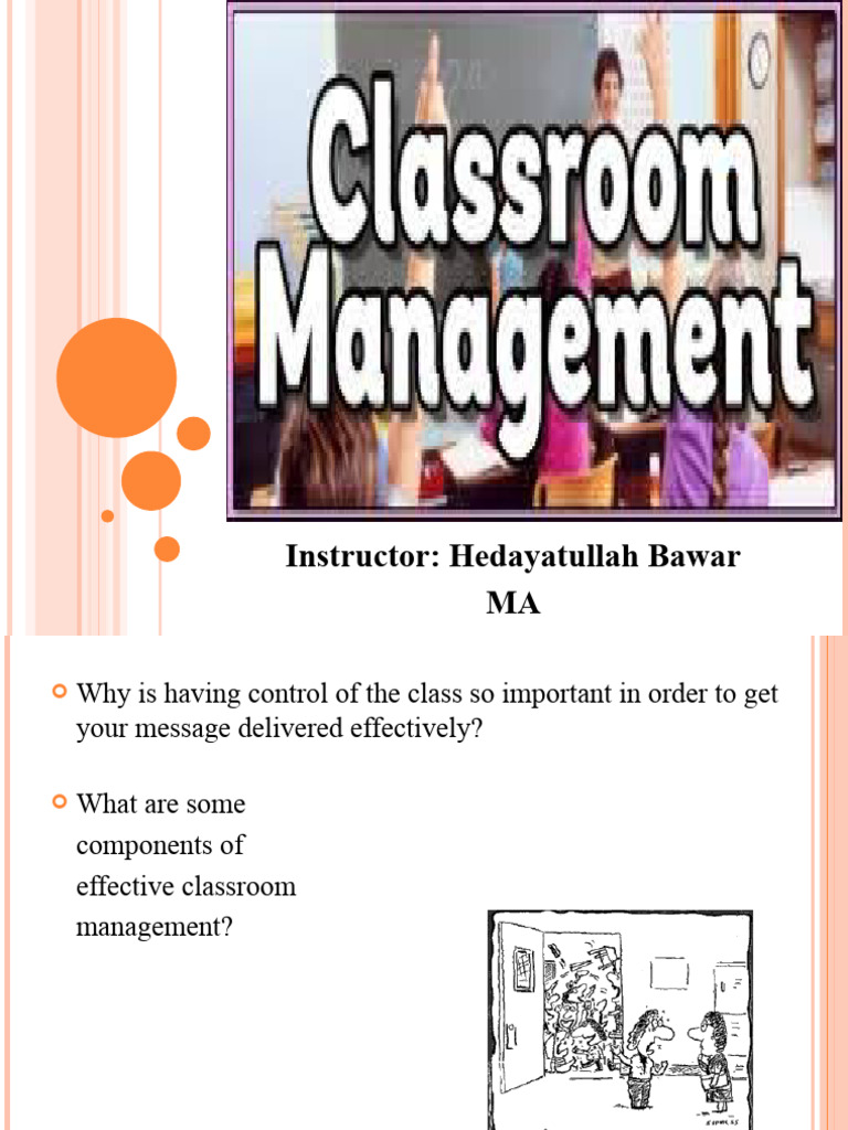 Classroom-Management Class Updated | PDF | Classroom Management | Teachers
