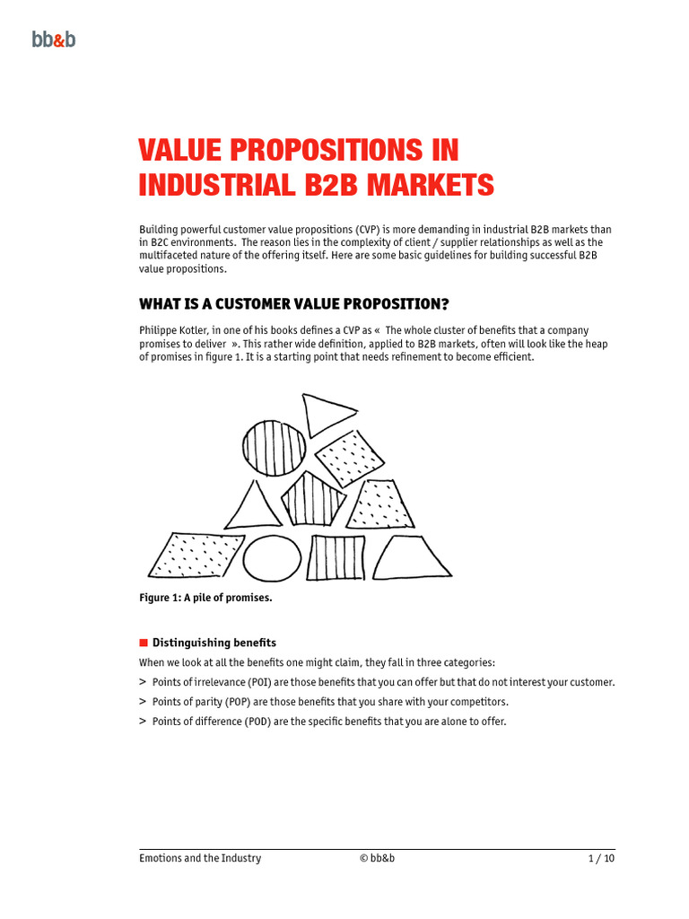 BBB Value Propositions | PDF | Customer