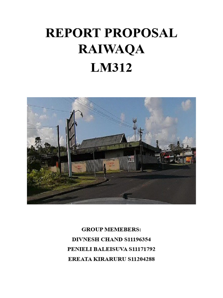 LM312 Report Raiwaqa Municipal | PDF | Discounted Cash Flow | Net ...
