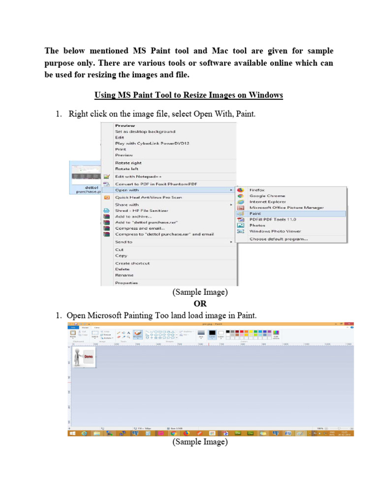Resize Photo&Signature Image | PDF | Digital Technology | Image Processing