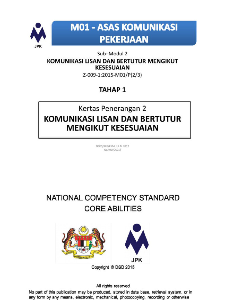 Sub-Modul 2 Asas Kamunukas Pekerja | PDF