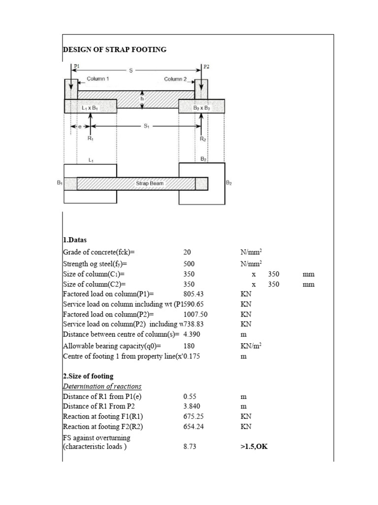 Harka Bahadur Footing Design Milako | PDF | Civil Engineering