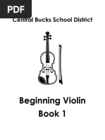 Beginner Violin Practice Workbook | PDF | Violin | String Instruments