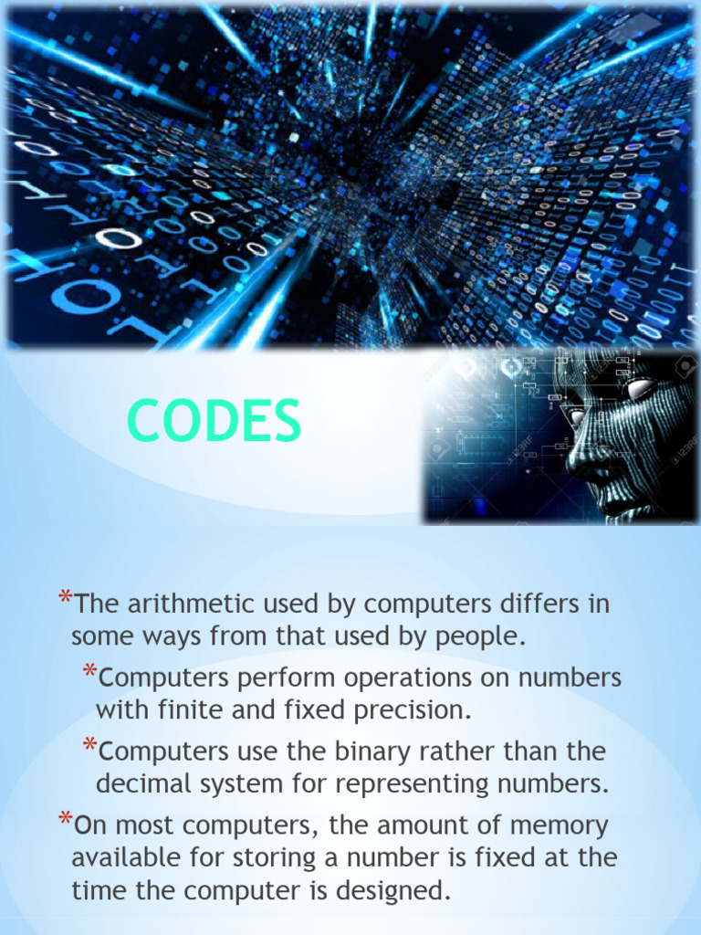 Binary Codes | PDF | Arithmetic | Encodings Binary Codes | PDF | Arithmetic | Encodings