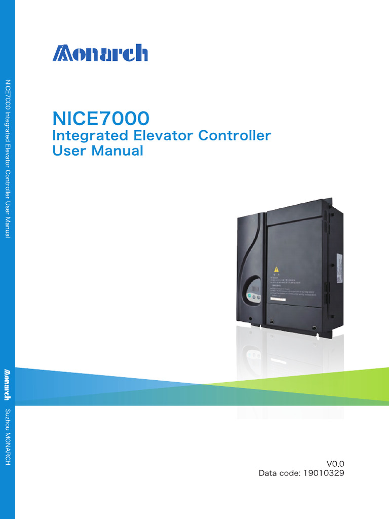 NICE7000 Integrated Elevator Controller User | PDF | Elevator | Electrical Wiring