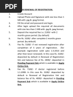 Requirements For Registration in RSDC | PDF | Government And Personhood | Authentication