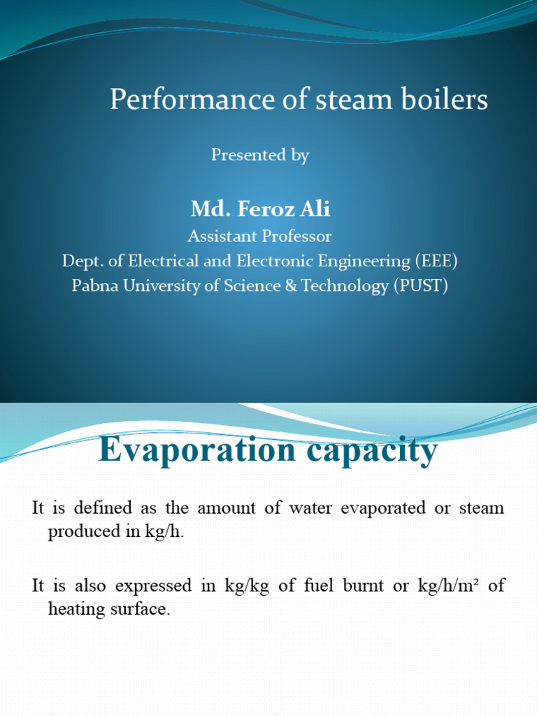 03 Ch-15 Performance of Steam Boilers | PDF | Steam | Boiler