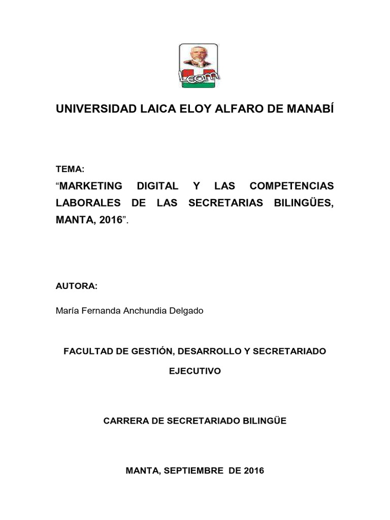 Uleam SB 0019 | PDF | Marketing | Publicidad digital