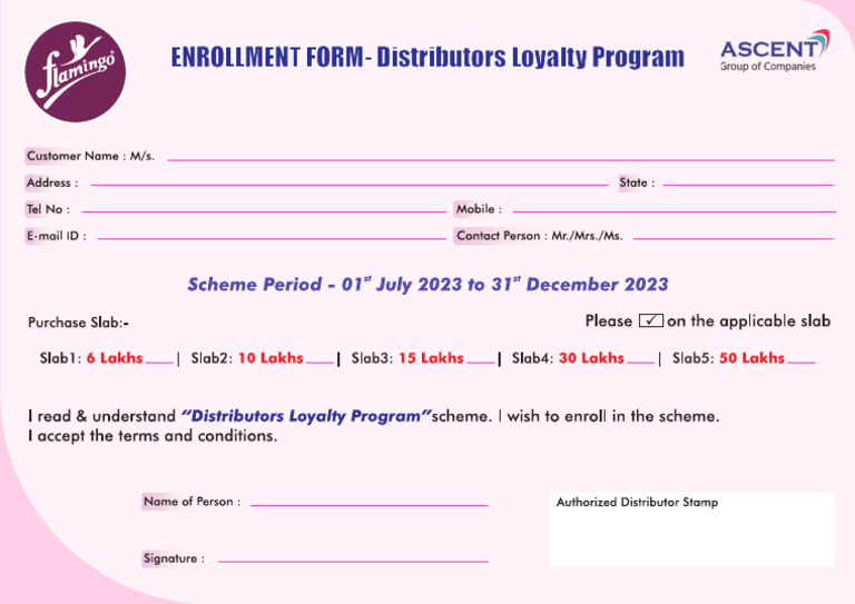 Enrollment Form | PDF