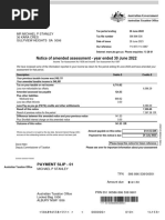 ATO Notice of Assessment Example | PDF