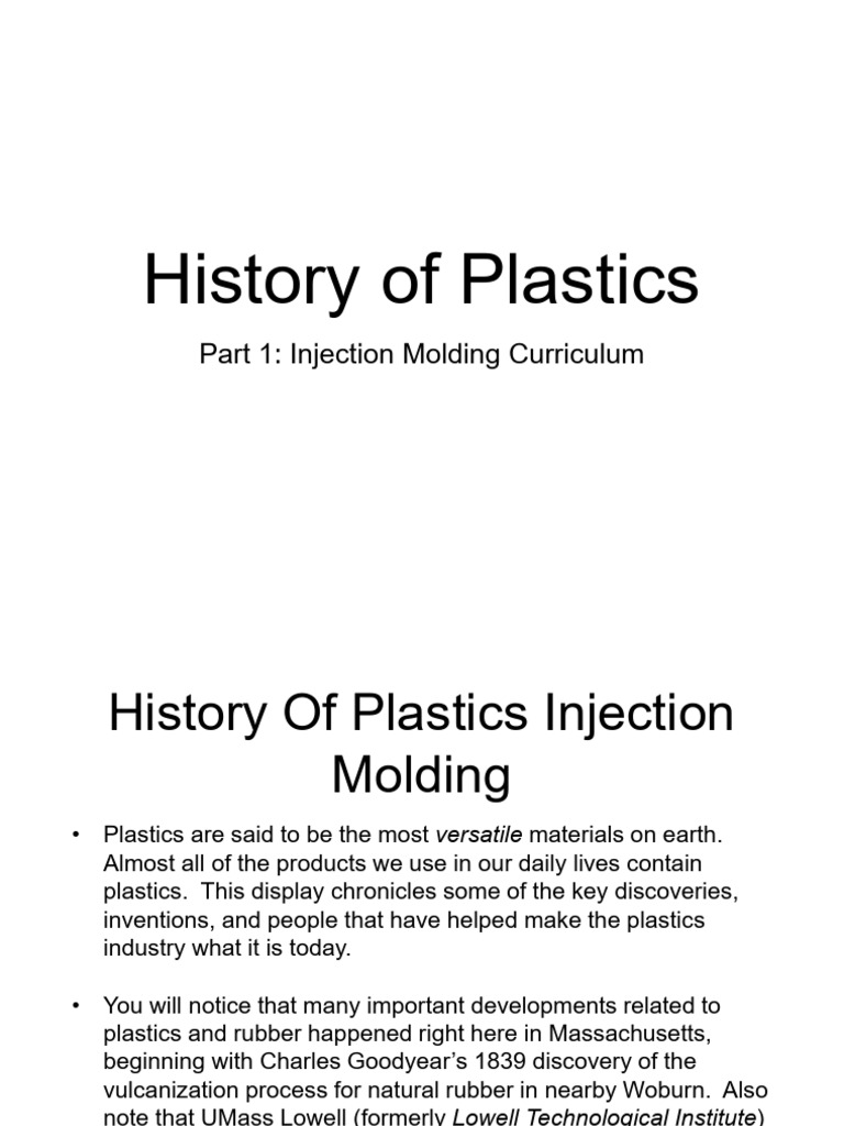 Richland Part 1 History of Plastics | PDF | Polyurethane | Poly(Methyl ...