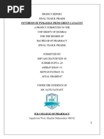 Final Year Pharmacy Project Ideas | PDF | Pharmaceutical Industry ...