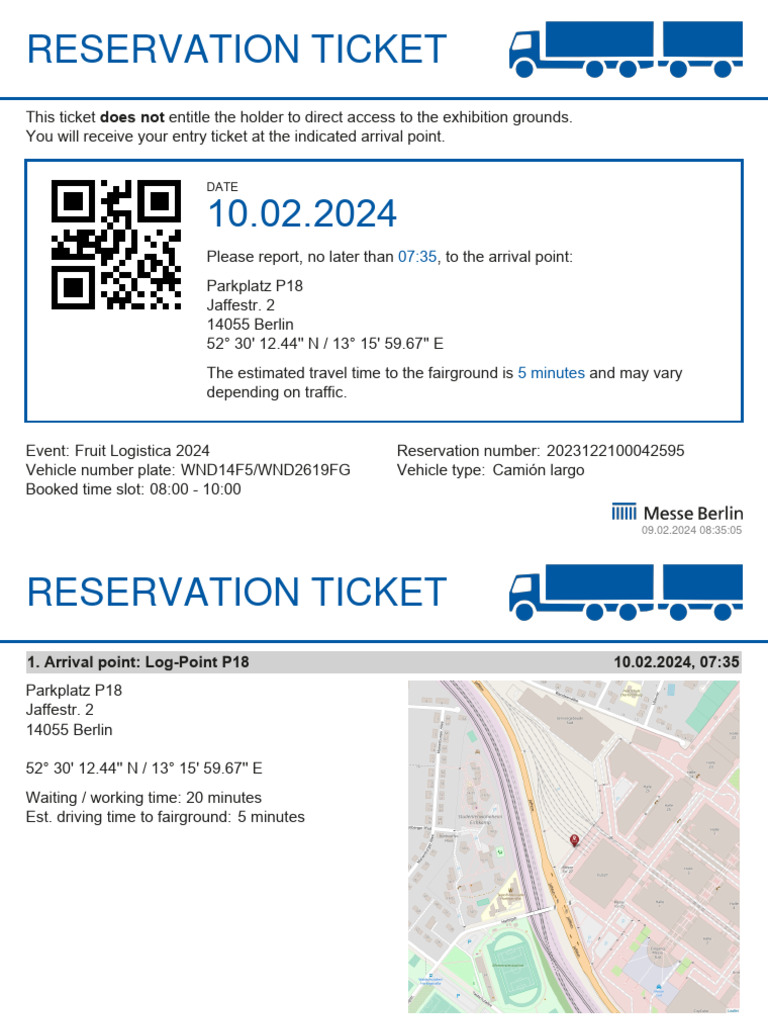 Reservation Ticket | PDF