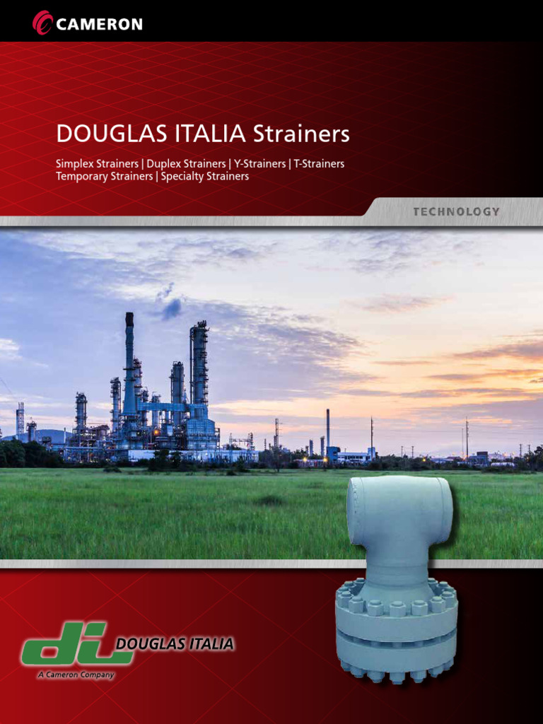 Douglas Italia Strainers | PDF | Steel | Building Engineering