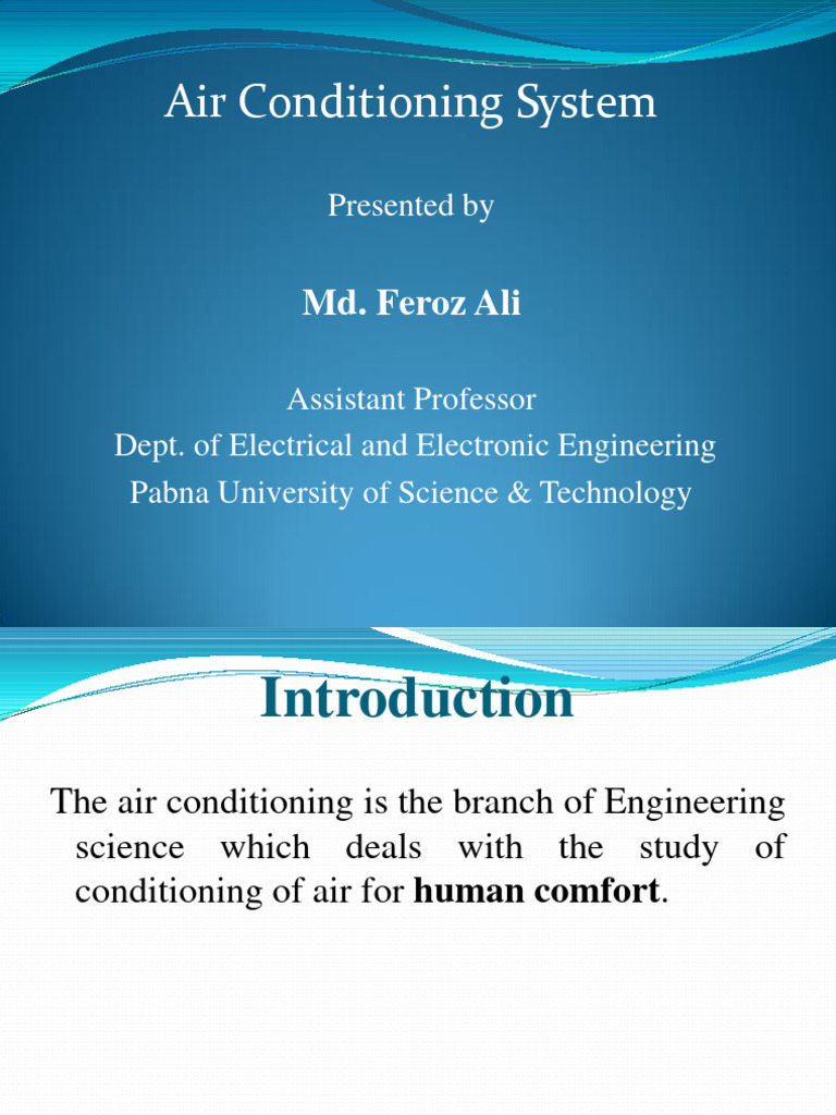 14 Ch-38 Air Conditioning System | PDF | Air Conditioning | Humidity