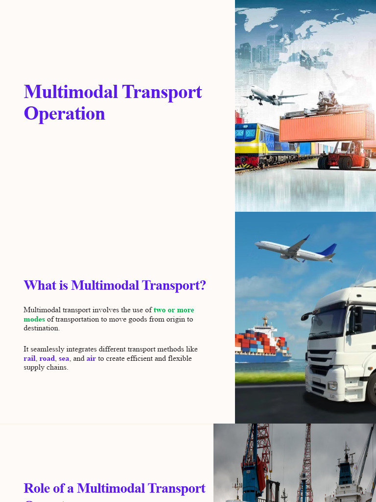 MultimodalTransportOperation - Revised | PDF